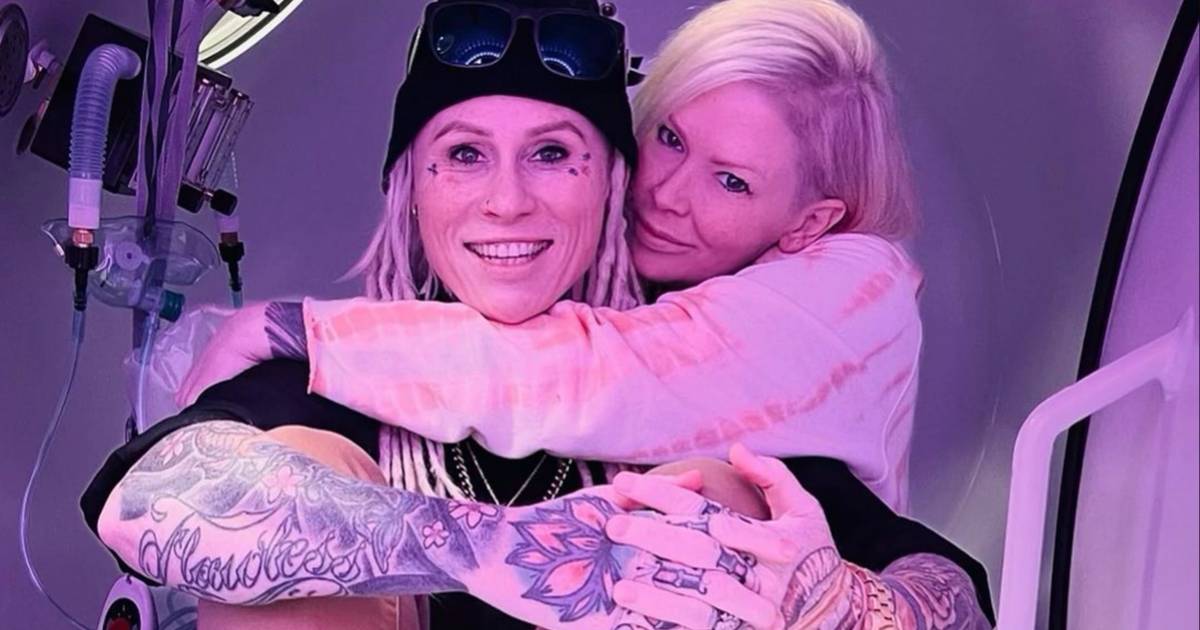 Pornoactrice Jenna Jameson stapte in het huwelijksbootje met vriendin ...
