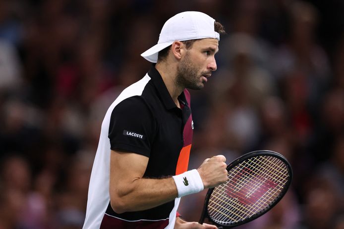 Grigor Dimitrov premier finaliste du Masters 1000 de Paris après sa ...