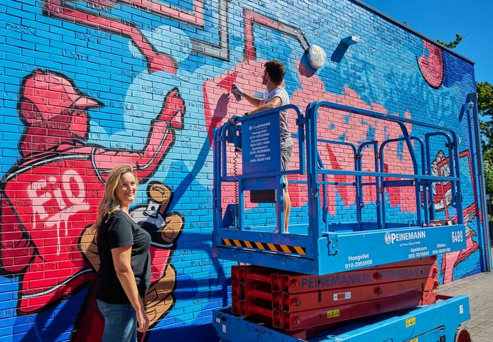 Graffitimuur moet ‘muf imago’ kunstvakken op Fioretti College opkrikken ...