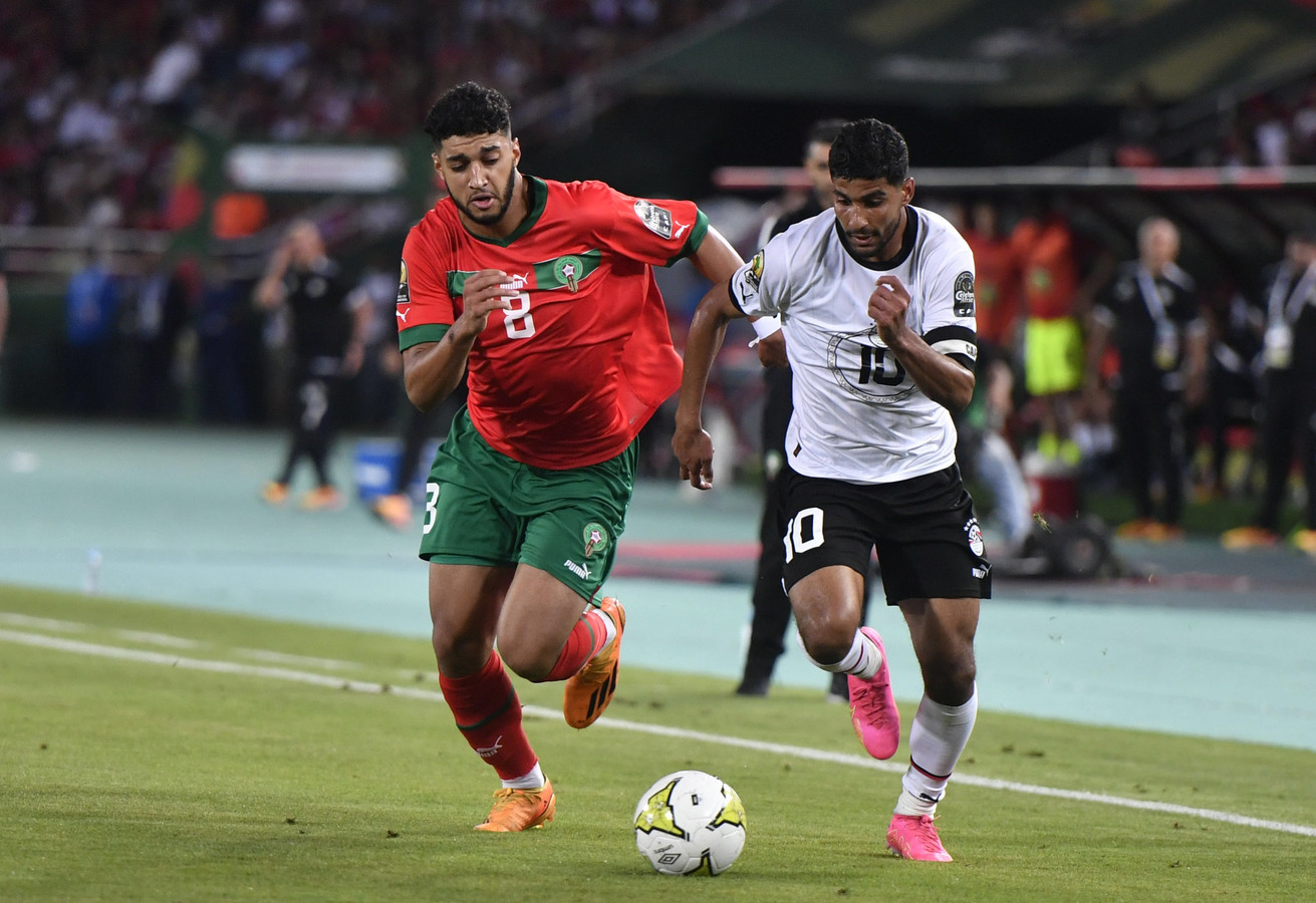 PSV'er Ismael Saibari pakt hoofdrol bij Jong Marokko en wint Afrika Cup ...