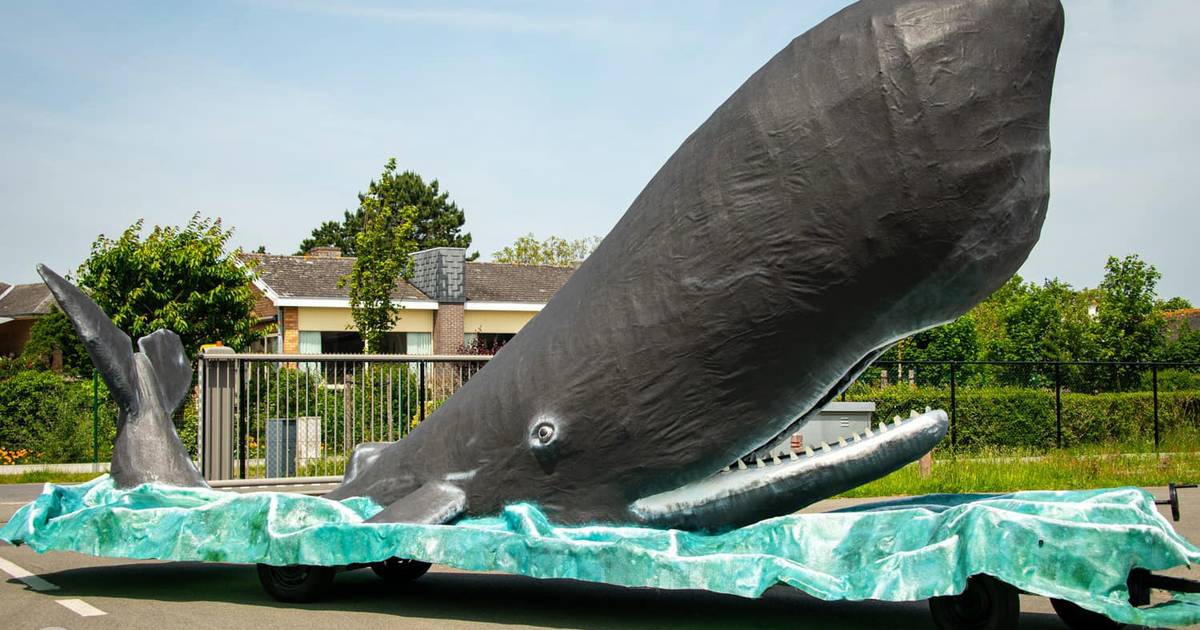 Koksijde maakt indrukwekkende praalwagen met potvis: “Valentijn van ...