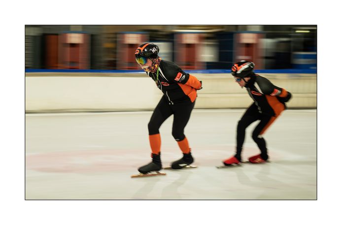 Chris (59) breekt wereldrecordpoging schaatsen af na 1.000 rondjes ...