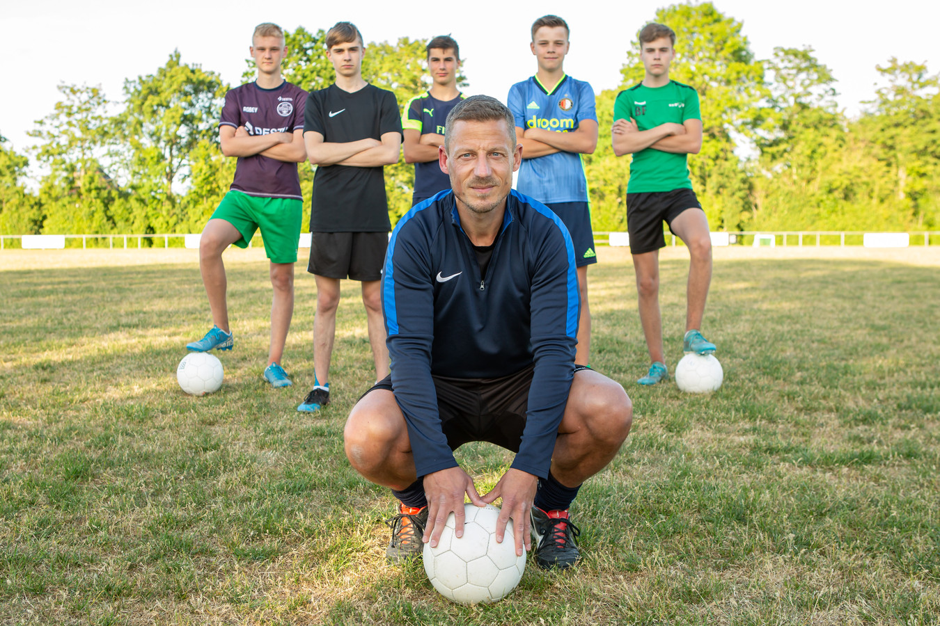 Bij elk trainingspotje wil Iwan Geense (39) winnen | Foto | bndestem.nl