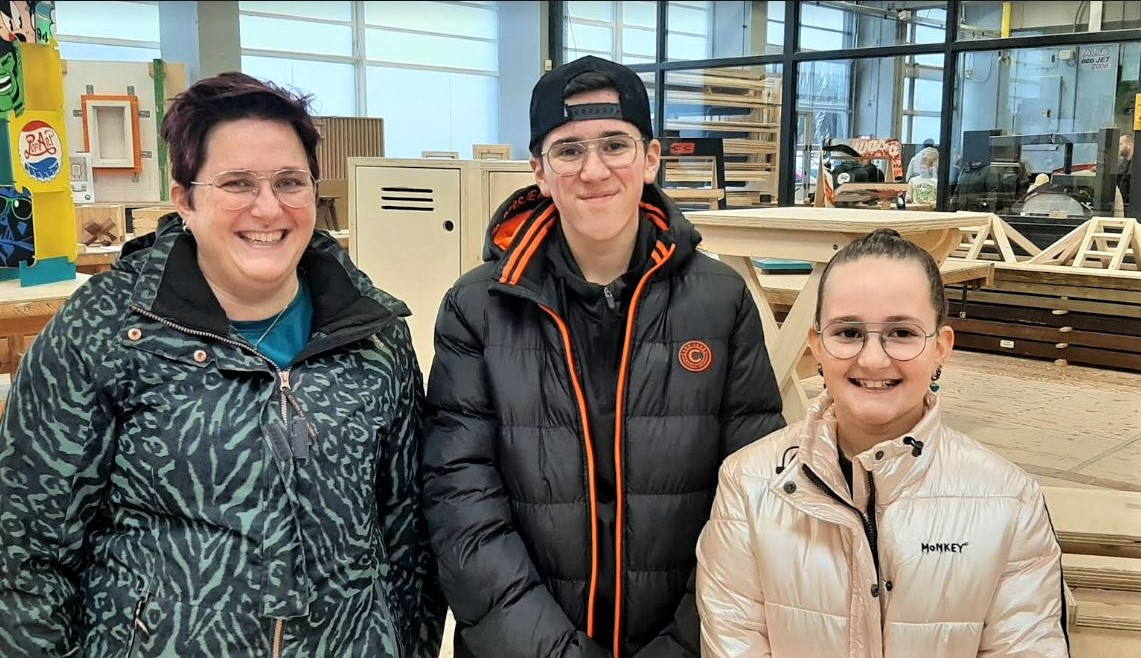 De nieuwe generatie makers neemt een kijkje op het Baanderheren College ...