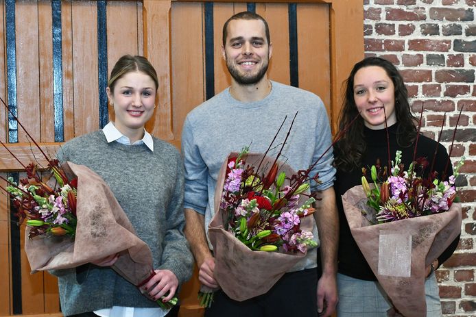 Wevelgem huldigt uitzonderlijke volleybaltalenten van eigen bodem ...