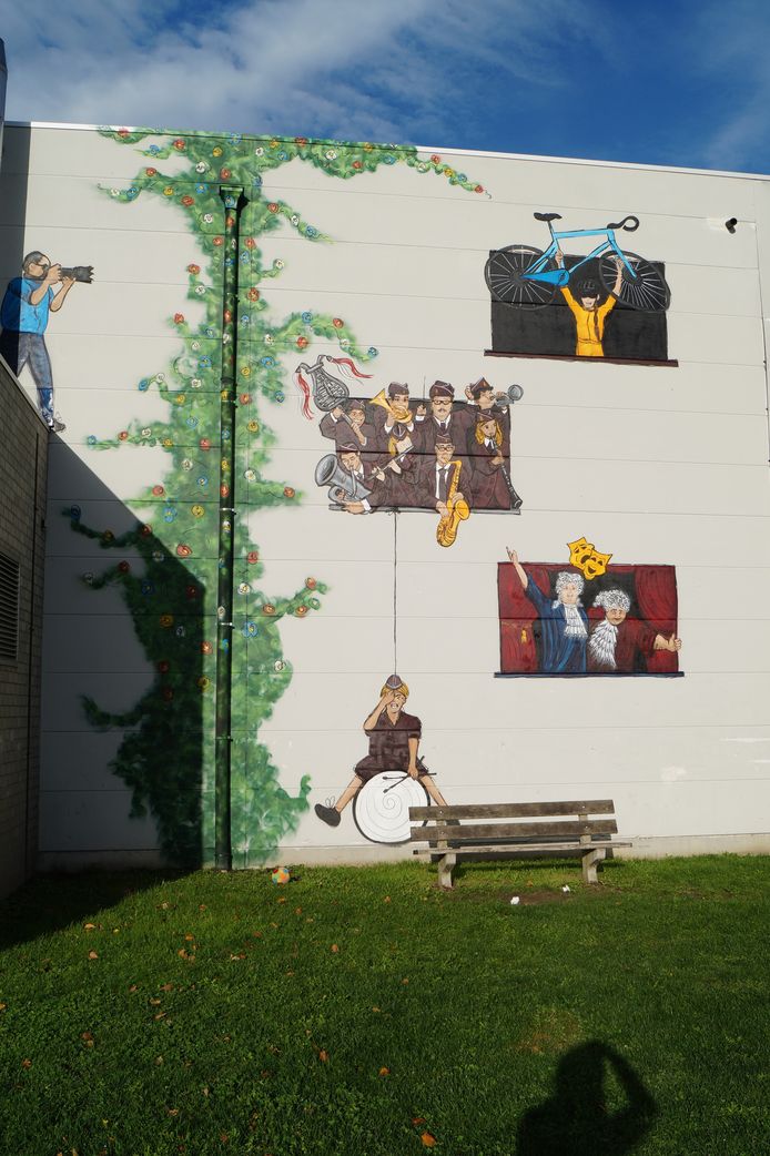 Unieke muurschilderingen sieren muren van ‘t Hofland: “Tonen wat er leeft in Ardooie” | Ardooie ...