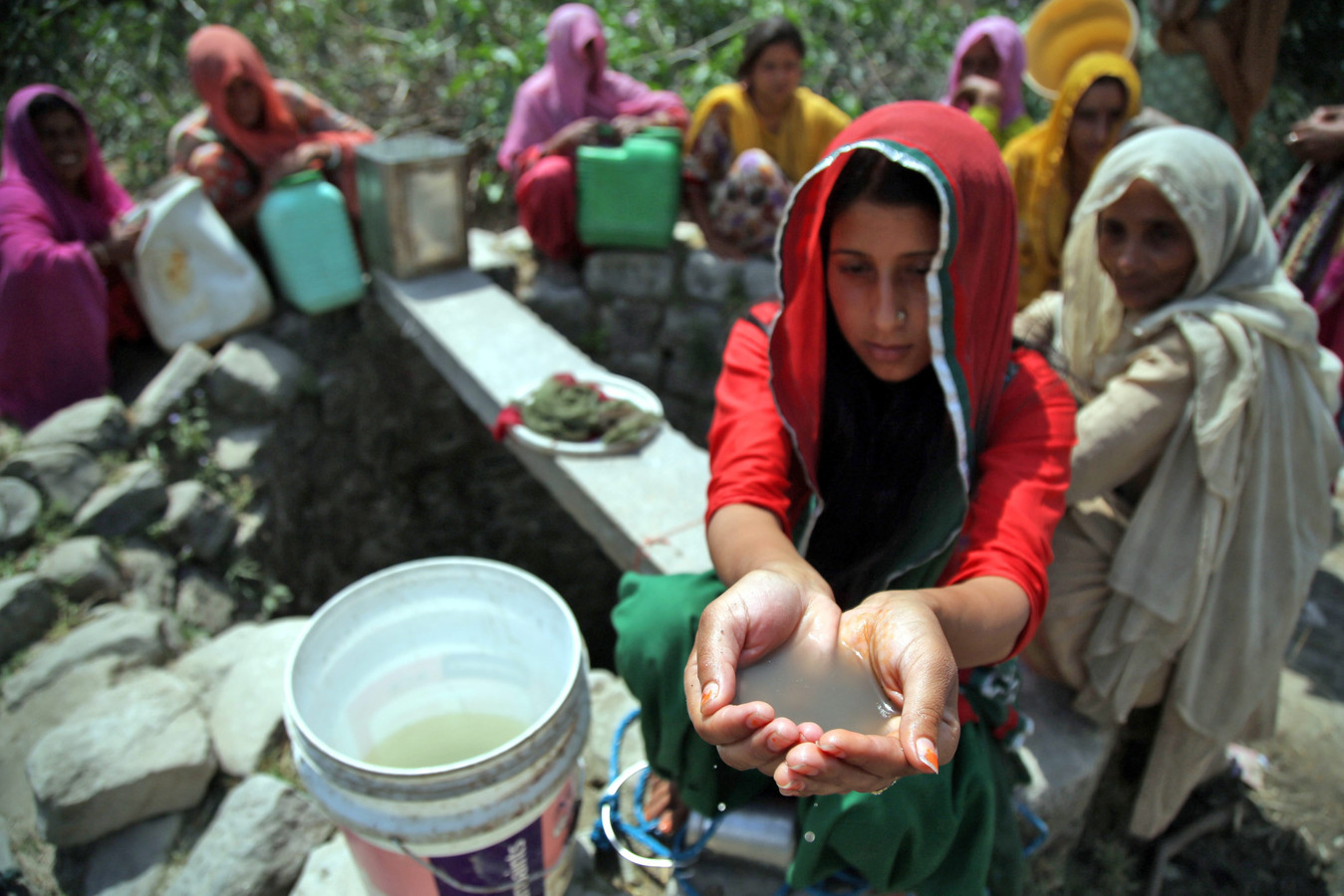 330 miljoen inwoners India bedreigd door extreme droogte | Foto | AD.nl