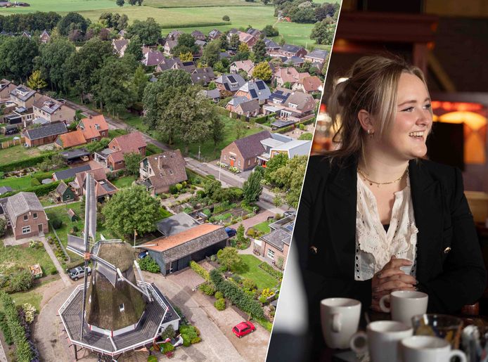 Thirza (23) wil net als veel andere jongeren blijven wonen in dit ...