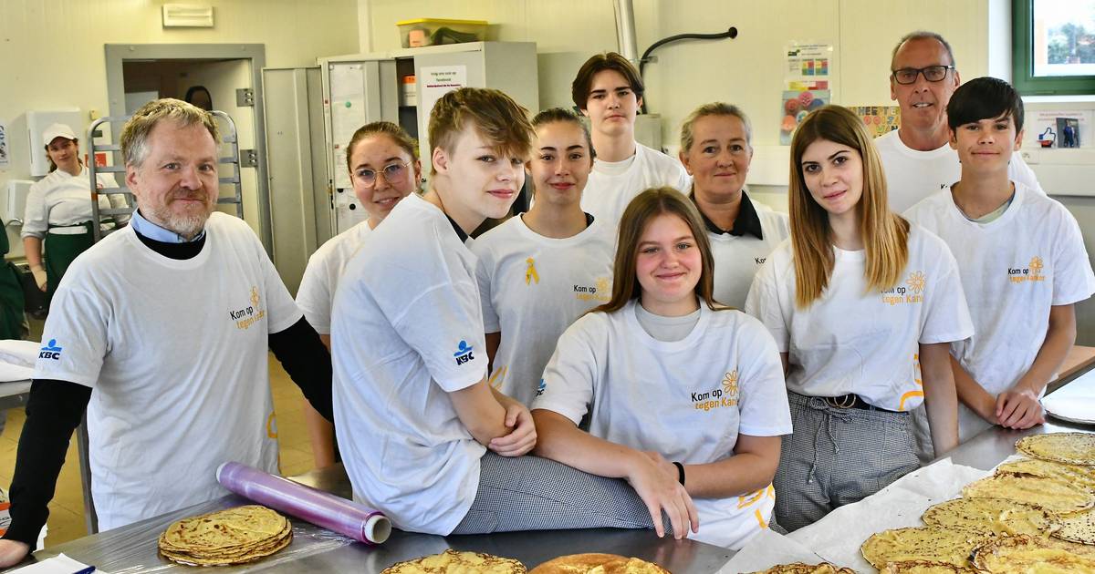 IN BEELD. MSKA bakt geen 24 maar 31 uren pannenkoeken tegen kanker ...