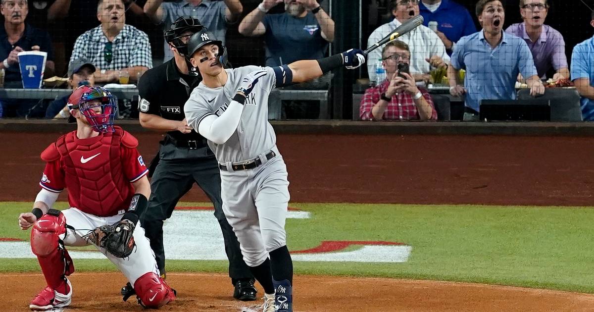 Aaron Judge schrijft honkbalgeschiedenis en breekt 61 jaar oud ...