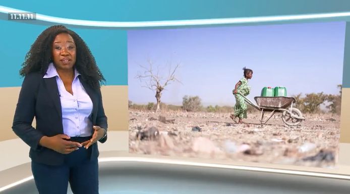 Zambiaanse weervrouw vraagt aandacht voor klimaatcrisis op Eén | Milieu ...
