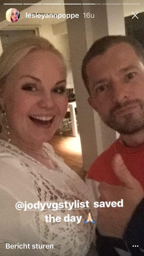 't Is gebeurd: Lesley-Ann Poppe is getrouwd met Kevin | Foto | hln.be