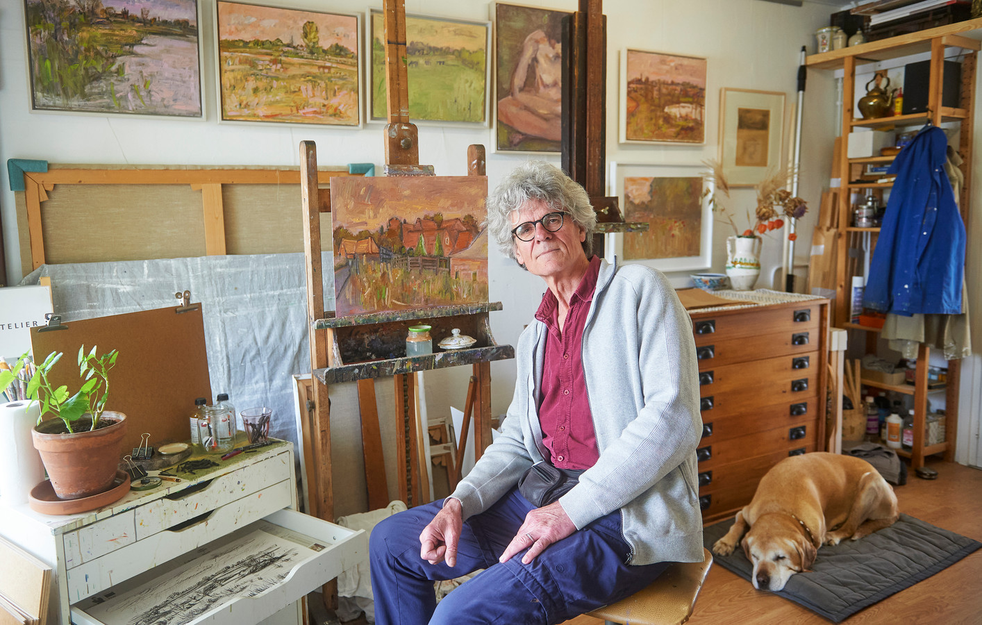 In de race voor Nederlandse Portretprijs: ‘Na drie dagen bekeek ik het ...