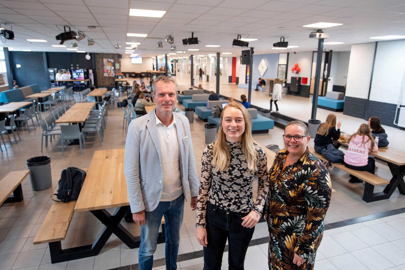 Pas voor de klas en gillend weg willen? Niet op het Canisius, waar ze ...