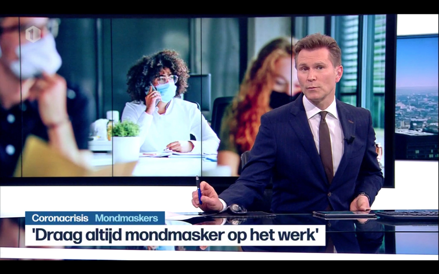 VRT bouwt een volledig nieuwe studio voor Het Journaal | Foto | hln.be