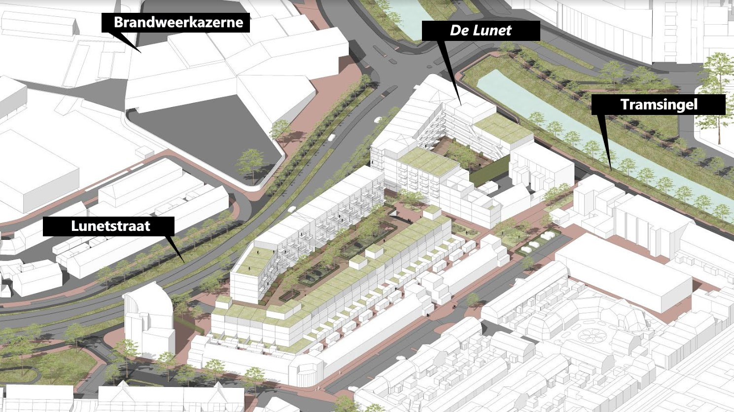Eindelijk ligt er een plan voor het verloederde winkelcentrum De Lunet ...