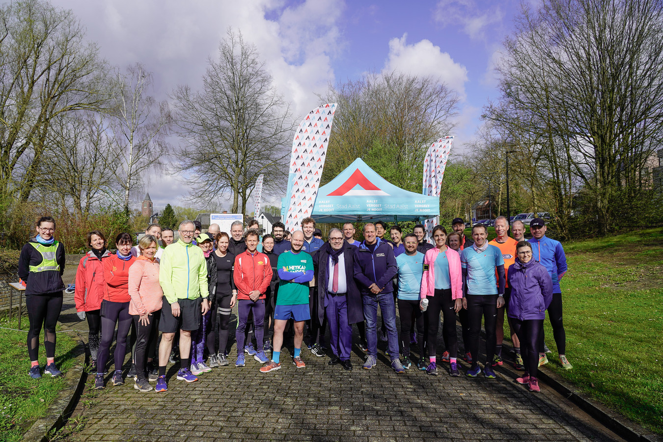 Twee nieuwe looproutes in Erembodegem: “Vertrek aan Denderdal voor ...