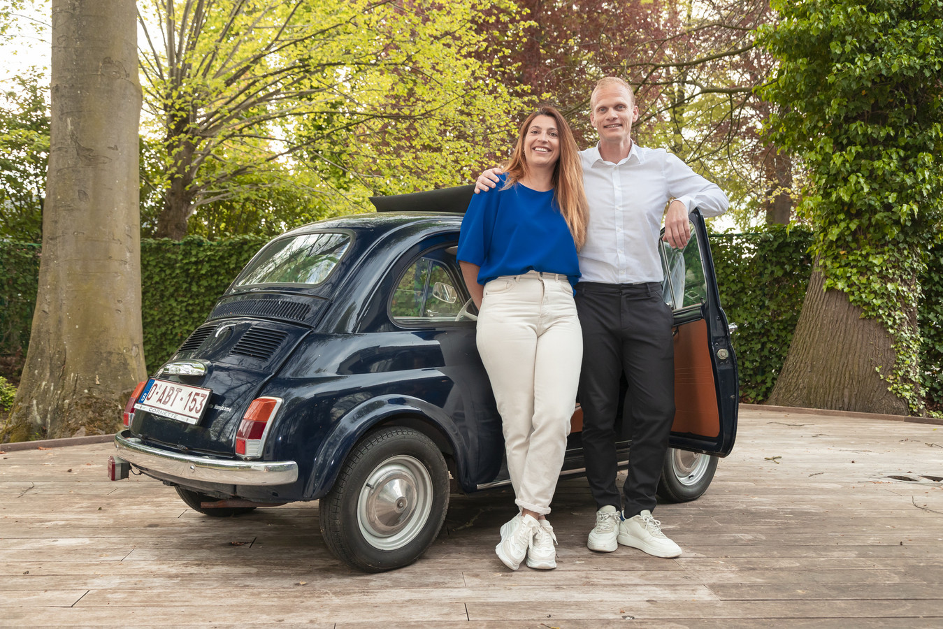 Union-trainer Karel Geraerts en verloofde Julie over de titelstrijd ...