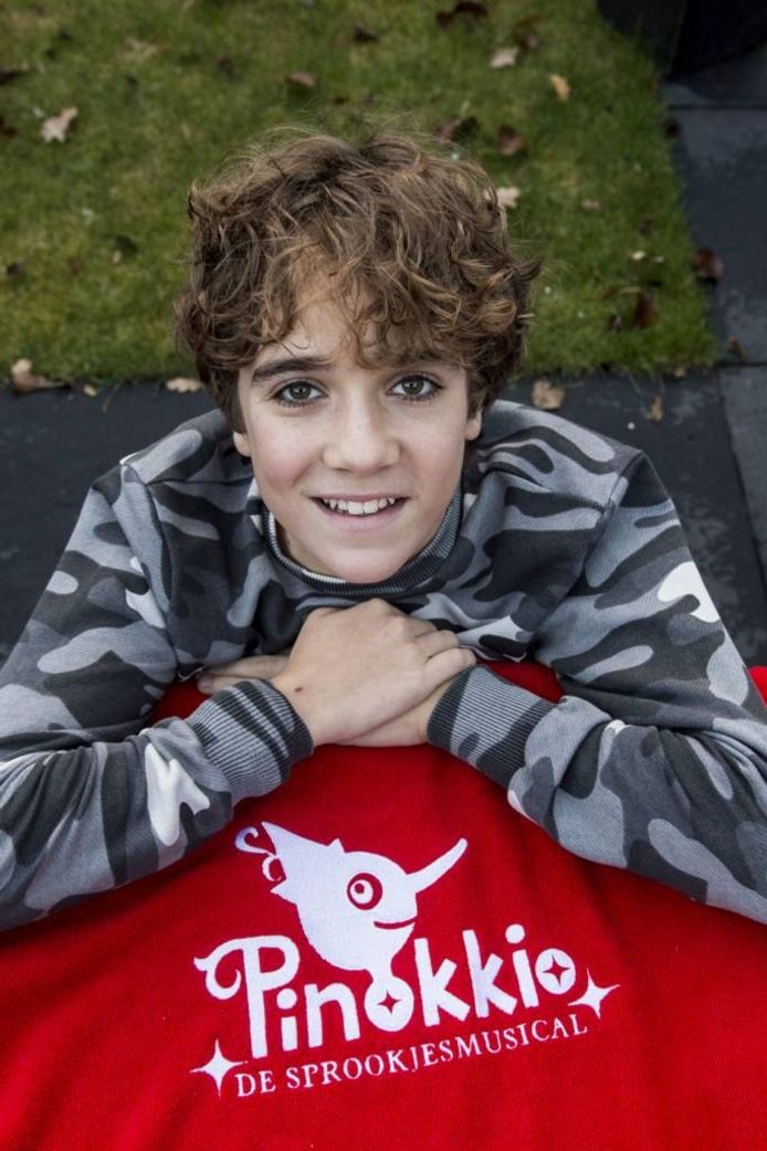 Acteur Davy Gomez (13) uit Apeldoorn speelt de ene rol na de andere ...