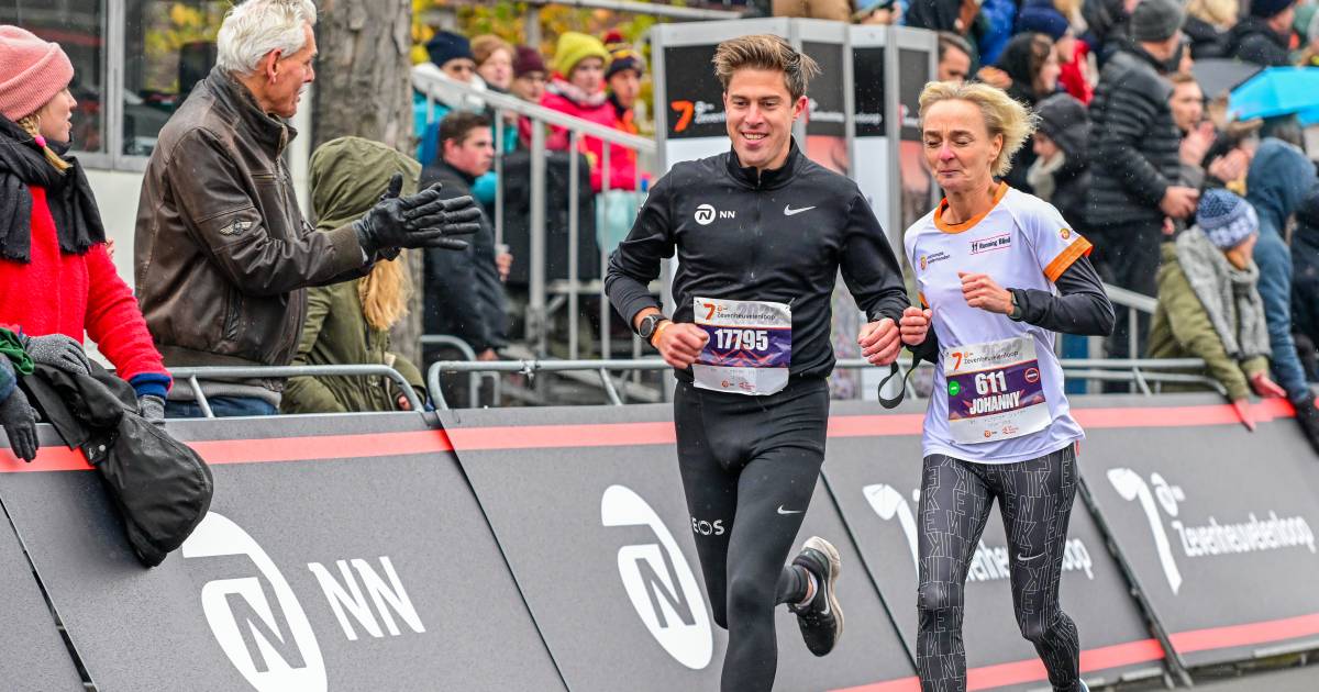 Marathontopper helpt slechtziende Brabantse aan nationale titel: ‘Je moet echt overal op letten ...