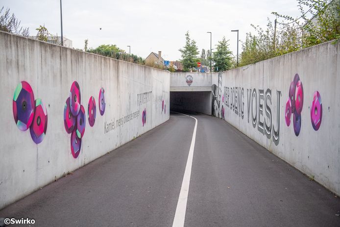 Monumentale muurschildering is eerbetoon aan keizer Kamiel Sergant: “Hij is een icoon van onze ...