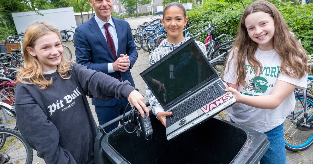E-waste Race van start: Tien basisscholen strijden tegen elektronisch ...