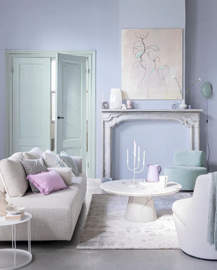 De tijd van alleen maar grijs is voorbij: pastelkleuren zijn hip ...