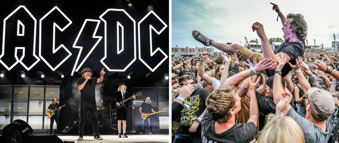 Enige Belgische AC/DC concert valt samen met start metalfestival ...