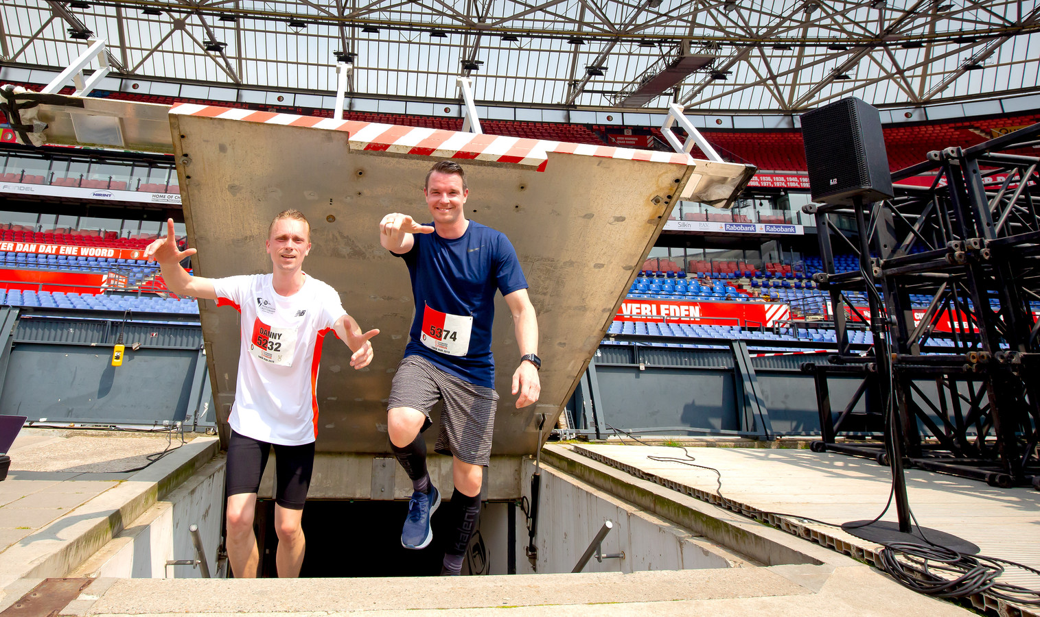 Hardlopen door de spelerstunnel van De Kuip: ‘Iedereen wil daar ... Hardlopen door de spelerstunnel van De Kuip: ‘Iedereen wil daar ...