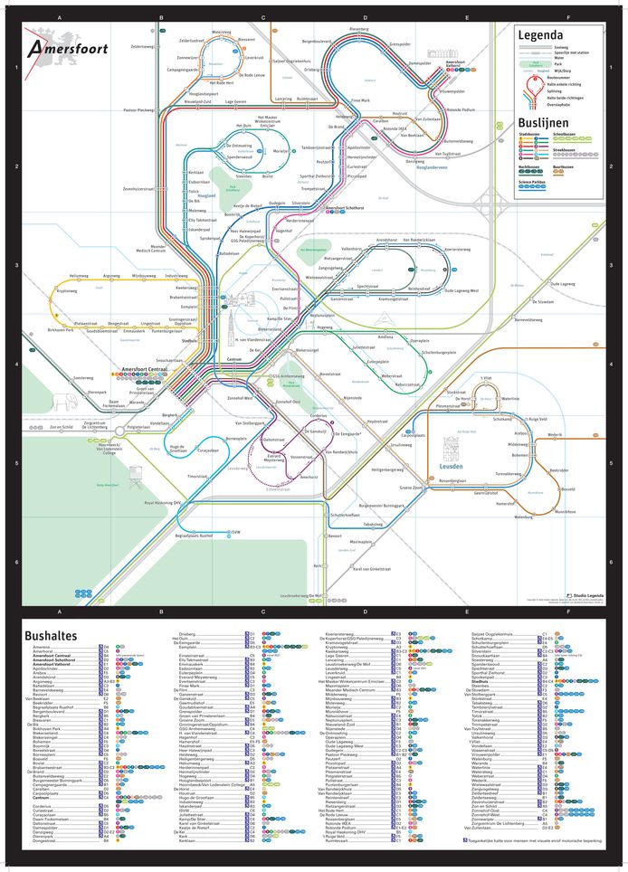 De juiste bus en route vinden? Dat kan nu met een nieuwe buslijnenkaart ...