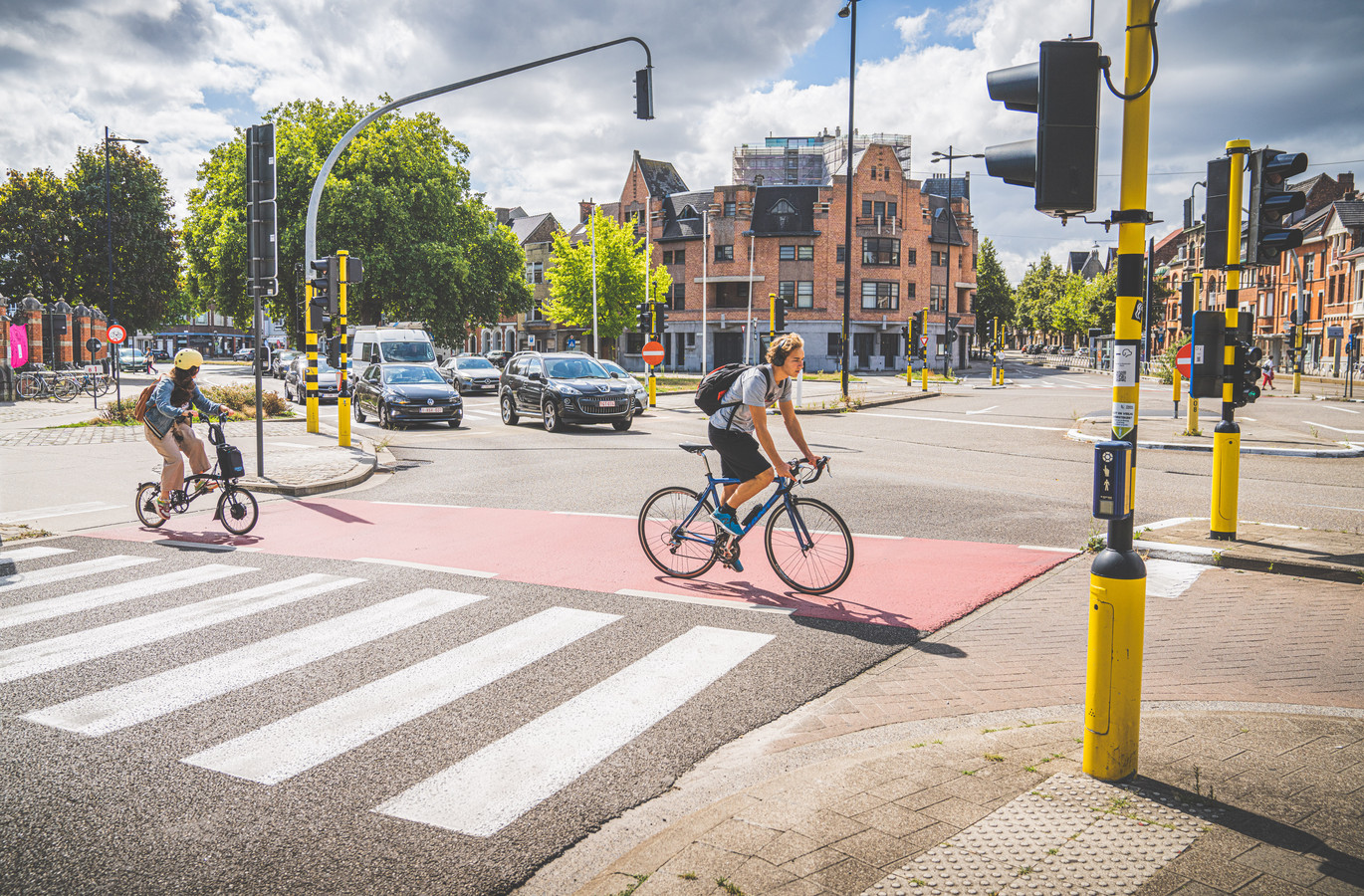 Anderhalf jaar werken aan druk kruispunt Bijloke: meer ruimte voor ...