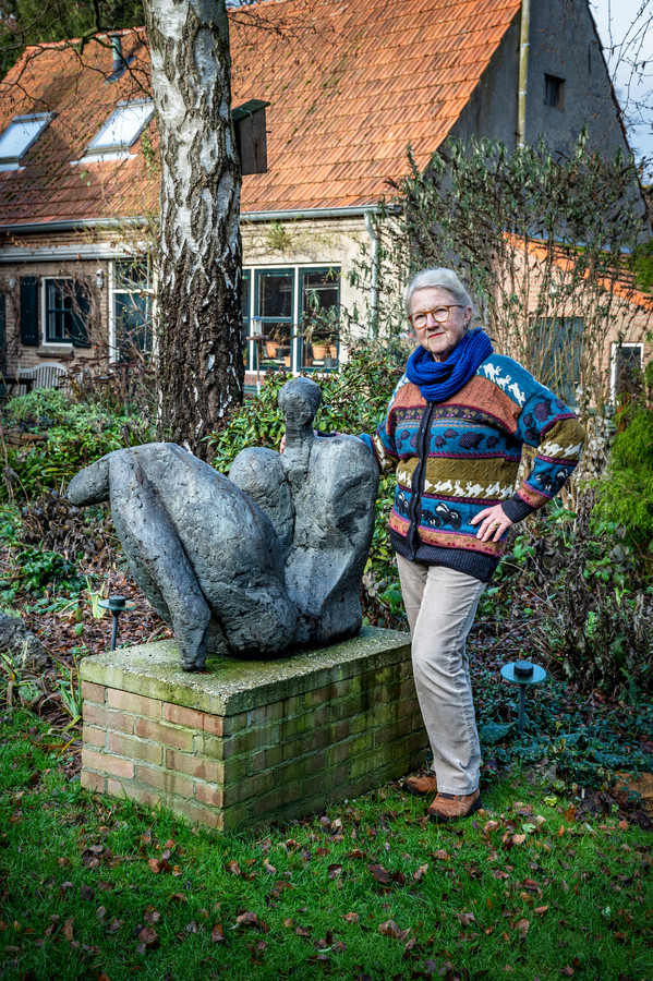 Een beeld voor Molenhoek, een van de laatste wensen van Oscar Goedhart ...