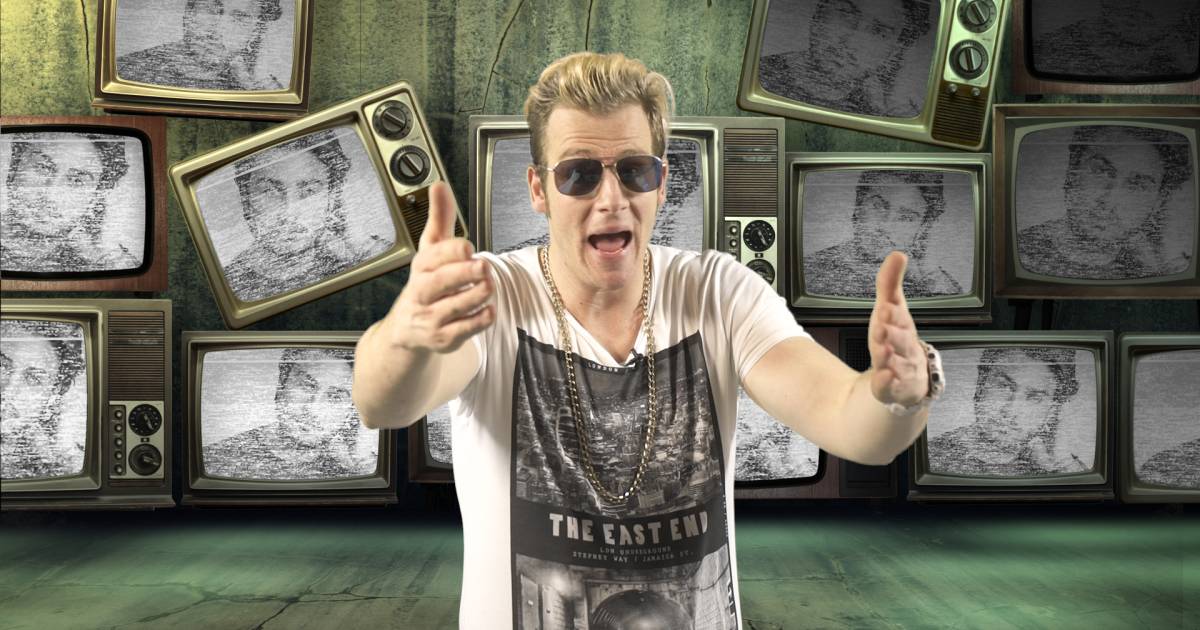 Rapper Sjors deelt klap uit aan biergooier | Show | AD.nl