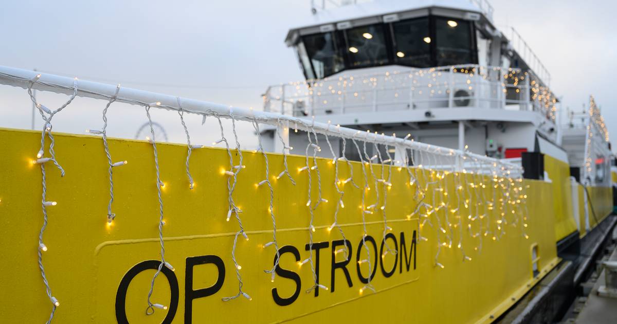 ‘Op Stroom’: eerste elektrische veerboot van Antwerpen ingehuldigd ...