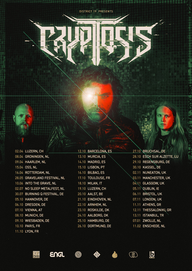 Twentse metalband Cryptosis gaat op tournee door Europa en speelt 46 ...