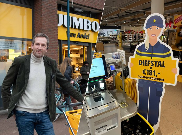 Zijn Jumbo wordt geteisterd door winkeldieven: ‘Je ziet ‘gewone’ klanten als dieven de deur uit ...