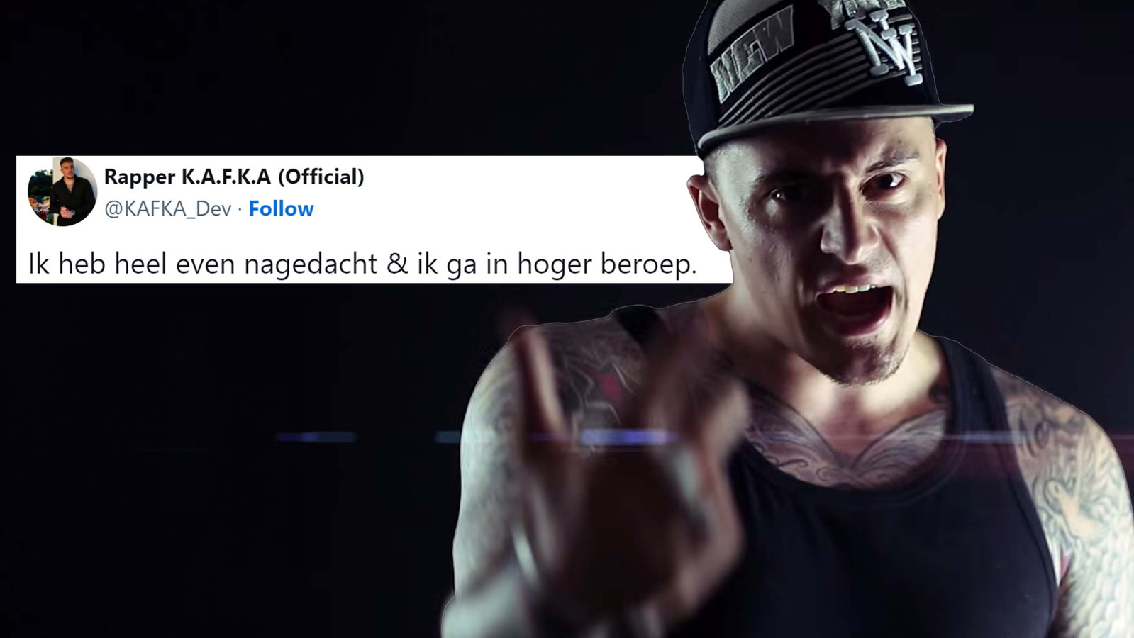 Deventer rapper Convex Kafka moet de cel in voor tweet over Rutte en De ...