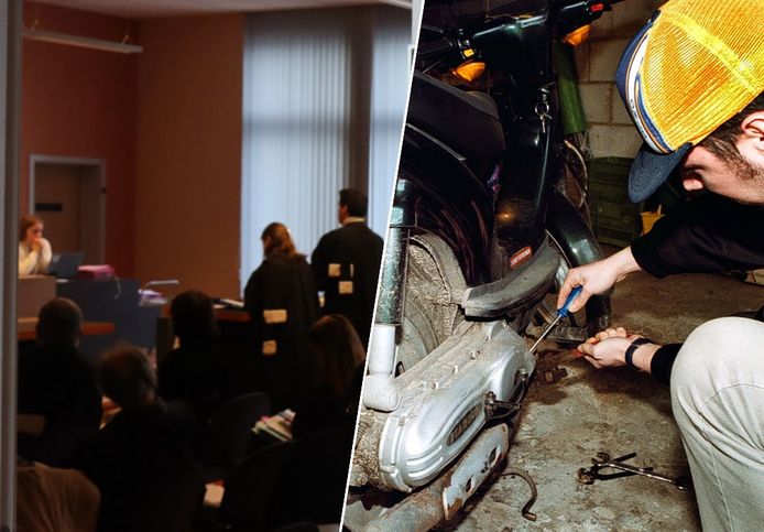 Werkloze man vraagt én krijgt celstraf voor... opgedreven brommer ...