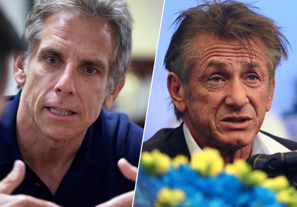 Rusland bant Hollywoodacteurs Sean Penn en Ben Stiller nadat ze zich ... Rusland bant Hollywoodacteurs Sean Penn en Ben Stiller nadat ze zich ...