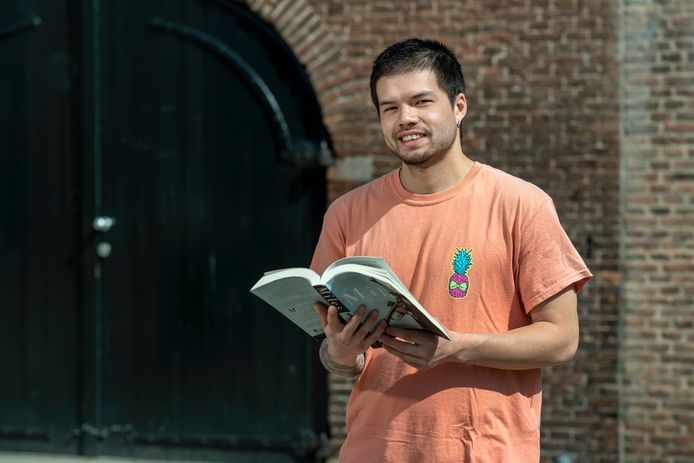 Ruben Chi zit in zijn vrije tijd zo min mogelijk achter het beeldscherm ...