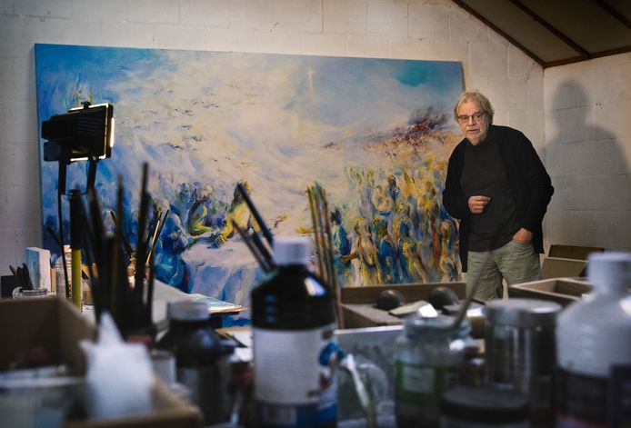 Adri Frigge: ‘Zonder pastoor Robert van Aken had ik dit schilderij niet ...