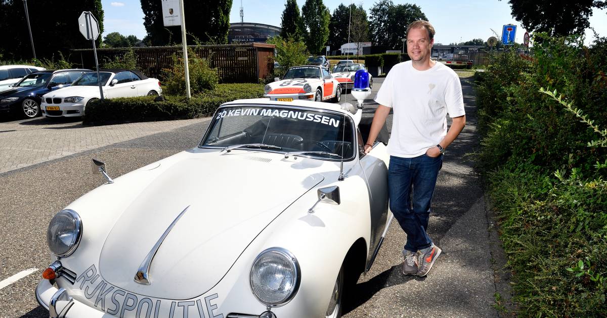 Zeldzame politie-Porsche van Wessel schitterde in Zandvoort: ‘Agenten ...