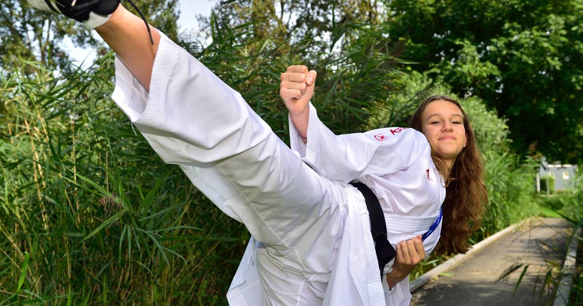 Robin (17) begon op haar zesde met karate en voegt EK-medaille toe aan ...