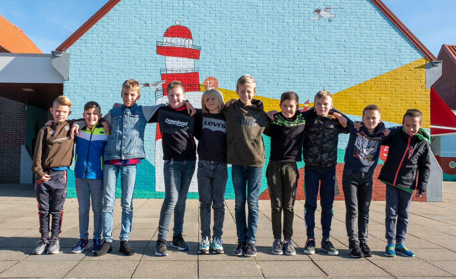 Een klas met alleen maar jongens: ‘Heel gezellig! We doen alles samen ...