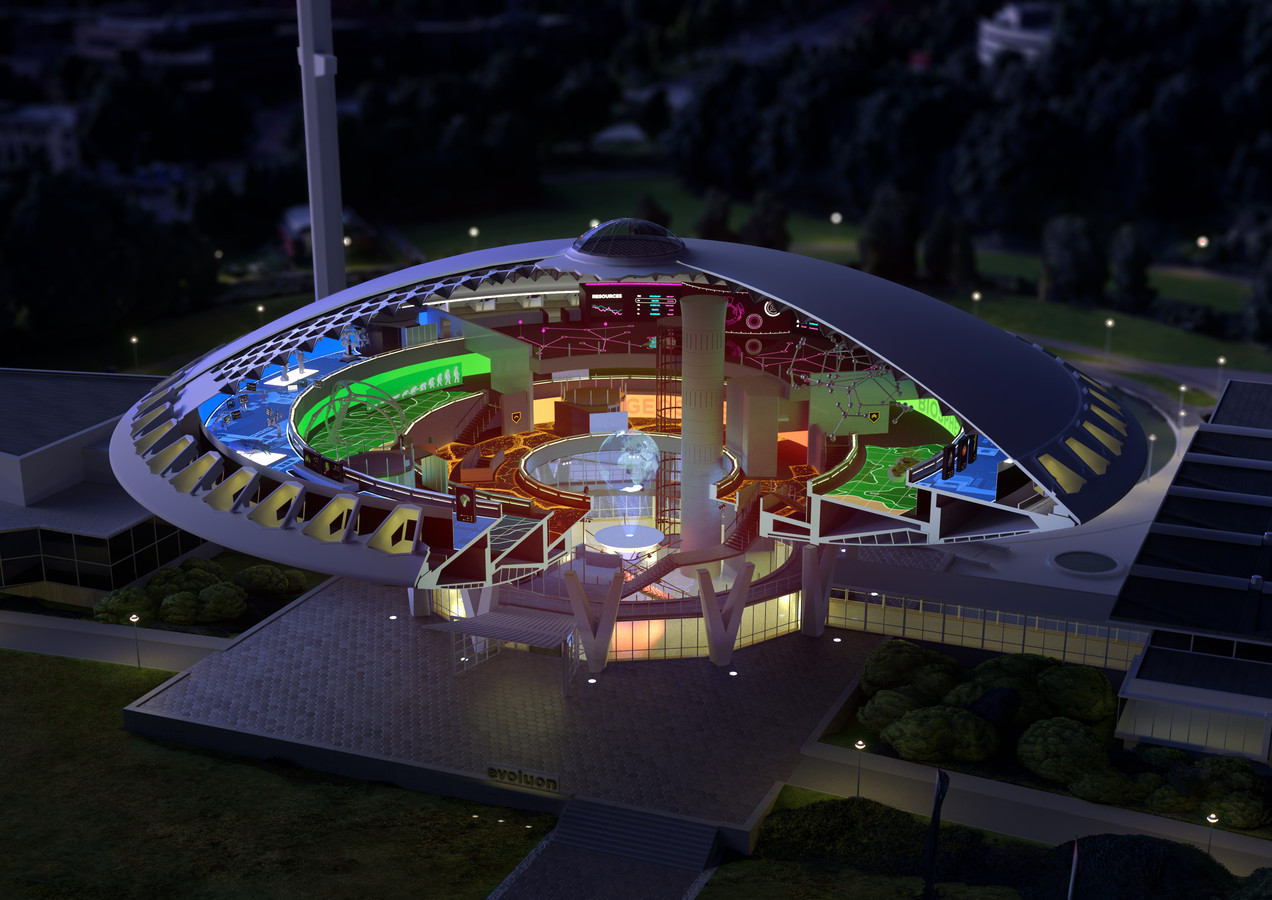 Futurelab voor zeker tien jaar in het Evoluon, zelfs in het slechtste ...