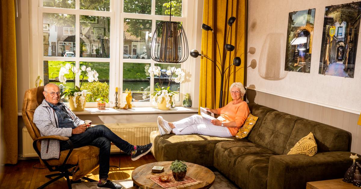 Het huis van Kees en Marianne heeft nog een echte droogkast voor ...