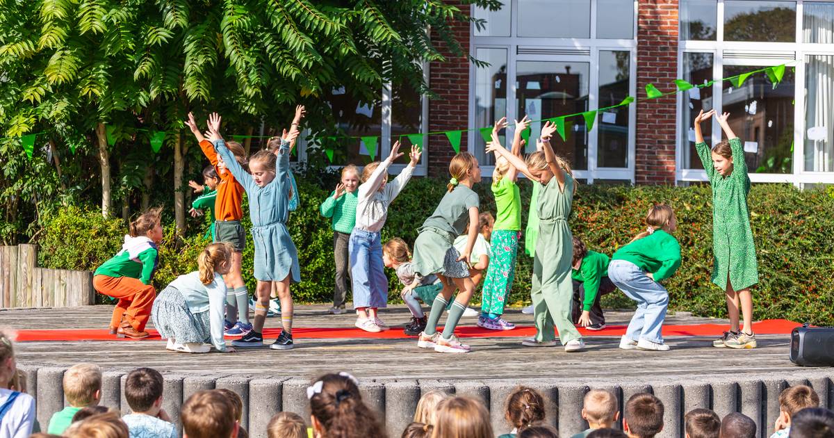 IN BEELD. Sint-Luciaschool gaat 740 vierkante meter ontharden: “Meer ...
