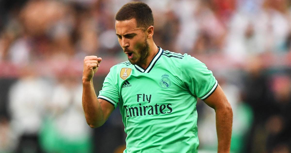 Le premier but d'Eden Hazard sous le maillot du Real | Diables rouges ...