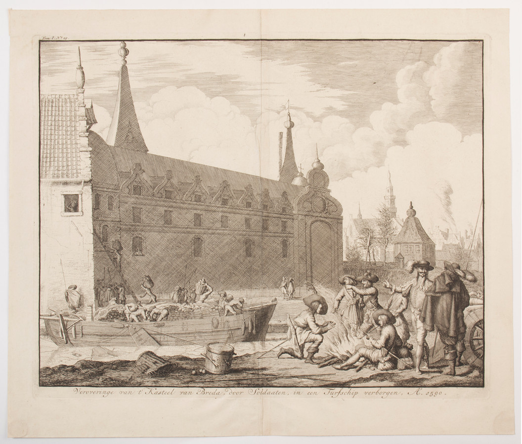 Na tachtig jaar oorlog was de glans wel van Breda af | Foto | AD.nl