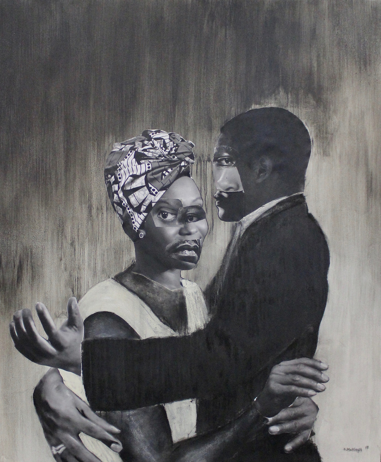 De wereld van Neo Matloga refereert aan het dagelijks leven van ...